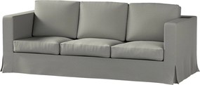 Potah na pohovku IKEA  Karlanda 3-místná nerozkládací, dlouhý barva šedá látka pletený vzor
