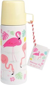Termoska s hrnkem Rex London Flamingo Bay, 350 ml