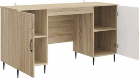 Stůl Dub sonoma 142,5 x 50 x 75 cm Kompozitní dřevo 3414605