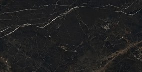 Mexen Marquino Černý glazovaný rekt. dlažba G1, podlahová a stěnová dlaždice 120 x 60 cm, vysoký lesk