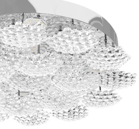 Toolight Toolight, LED stropní svítidlo 45cm, MS014-C, chromová, OSW-09626