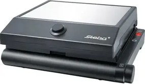 Steba SG 55 stříbrná / Sendvičovač 3v1 / 1100 W / 3 vyměnintelné plotý