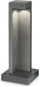 ILUX 157856 LED Venkovní sloupek Titano PT1 small granito 157856 49cm IP55 - IDEALLUX