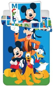 Jerry fabrics Disney povlečení do postýlky Mickey and Friends baby 100x135 + 40x60 cm