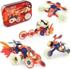 CLIXO Mars Rovers Magnetická stavebnice / 30ks / od 6 let