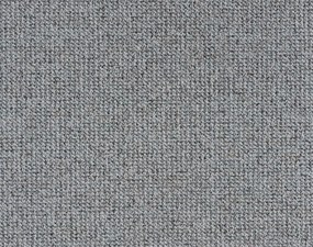BALTA Metrážový koberec RE-TWEED 90 světle šedý BARVA: Šedá, ŠÍŘKA: 4 m, DRUH: smyčka