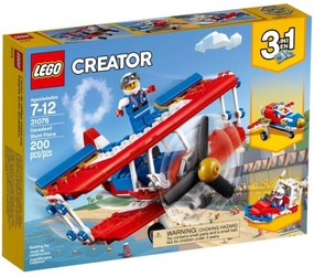 Lego creator 31076 odvážné kaskadérské letadlo