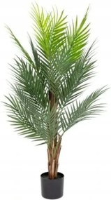 Umělá Rostlinka Areca Palma Hawajska V Květináči Realistická 120 cm Pěkná