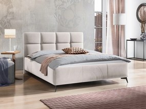 Kontinentální postel Sven 160x200, béžová Fresh