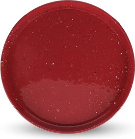 Vínový dezertní porcelánový talíř ø 20,5 cm Fika – ONA