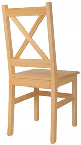 Dede Židle z masivu X - 4 barvy Lak dřeva: Olše