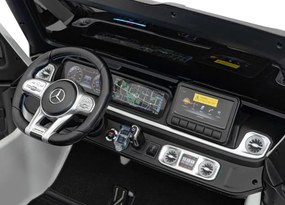 Elektrické autíčko Mercedes Benz G63 AMG XXL bílé