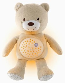 Chicco Medvídek usínáček s projektorem a hudbou Baby Bear First Dreams neutral béžová 0 m+