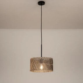 Závěsné svítidlo Banurai Black and Dark Taupe 30