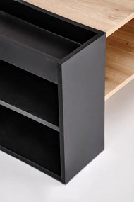 Konferenční stolek MURCIA 100 cm dub artisan/černý