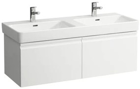 Laufen Pro S Skříňka pod umyvadlo 116 cm, se 2 zásuvkami, bílá lesk H4835630964751