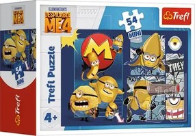 Trefl - Puzzle - Já, Padouch 4: Supermimoňové / 54 dílků / 20 x 13 cm
