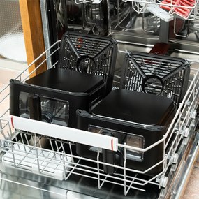 TESLA AirCook DualZone Q670 XXL - multifunkční duální digitální horkovzdušná fritéza
