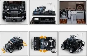 Sluban Power Bricks M38-B1156 Bojové vozidlo Tiger / LEGO - kompatibil