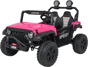 Elektrické autíčko PASSION 4x4 růžové