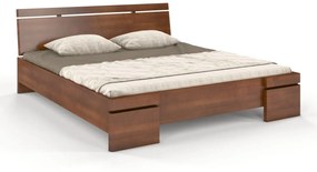 Buková postel Sparta - zvýšená   , Buk přírodní, 200x200 cm