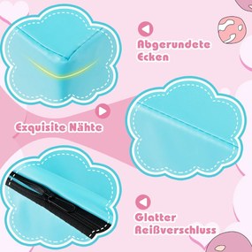 Costway 6 PCS. Pěnové stavebnice, obří stavebnice na běhání a lezení, tmavě