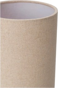 Bílá/béžová lněná stolní lampa (výška 33 cm) Joline – Ellos Home