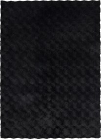 Obsession, Kusový koberec Diamond Cut 800 Anthrazit, 160x230, černá, ložnice