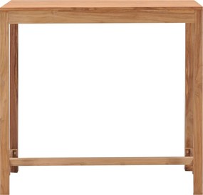 vidaXL Zahradní barový stůl 110 x 60 x 105 cm masivní teakové dřevo [287234]