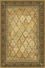 Kusový koberec vlněný Dywilan Omega Grenada Koniak Klasický béžový Rozměr: 235x350 cm
