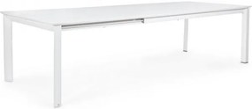 BIZZOTTO Rozkládací zahradní stůl KONNOR 200x110 cm bílý 0662271