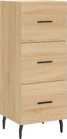 Skříň highboard dub sonoma 34,5 x 34 x 180 cm kompozitní dřevo 3200212