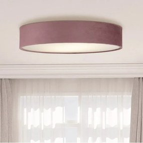 Searchlight 23298-3PI Stropní sametový lustr VELVET RŮŽOVÝ, průměr 50cm