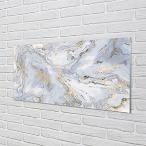 Skleněný panel Marble kamenná zeď 100x50 cm