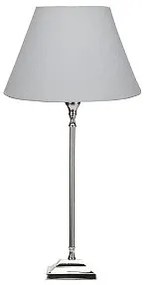 Stolní lampa MYRLE 45 cm, stříbrná