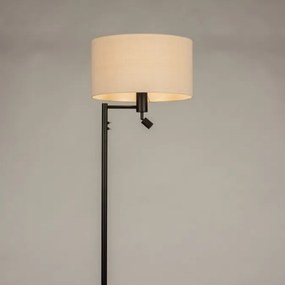 Stojací designová lampa La Scale Crema and Black