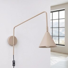 Sollux Lighting Nástěnné svítidlo NOX taupe