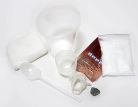 _Ostatní 1_ Rostoucí krystaly zelené mini dětská chemická experimentální sada 121235