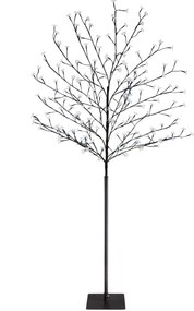 Světelný strom s třešňovými květy studená bílý 220cm vnitřní/venkovní + dálkové ovládání