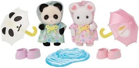 Sylvanian families 5748 procházka v dešti baby duo
