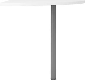 Rohové pracovní místo Modulo 200 x 230 cm, bílá / šedá