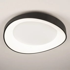 Stropní designové LED svítidlo Organic Black 48