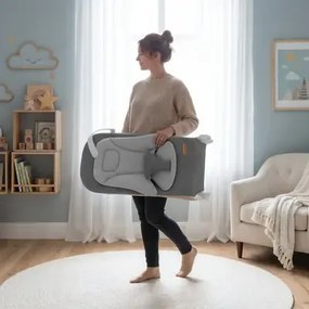 Tulano Moon 50 šedá / Houpací křeslo / od 9 let do 9 kg