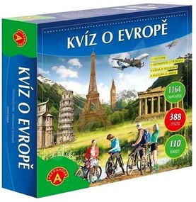 ALEXANDER Hra Kvíz o Evropě v krabici *SPOLEČENSKÉ HRY* 29000443