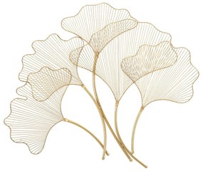Kovová nástěnná dekorace 79x68 cm Leaf – Mauro Ferretti