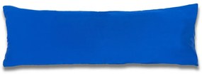 Kvalitex Saténový povlak na relaxační polštář tmavě modrý 45x120cm