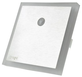 Schodišťové LED svítidlo Evo, 1x LED 0,6w, 3000k, s, pohybový senzor