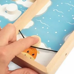 Bigjigs Toys Hra s puky na ledě / od 3 let