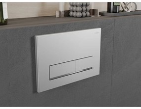 Mexen Fenix ​​12, splachovací tlačítko pro Mexen modul, chrom matný, 601202