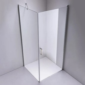 BPS-koupelny Čtvercový sprchový kout HYD-SK-ZAR-900 90x90 chrom/transparent - bez vaničky